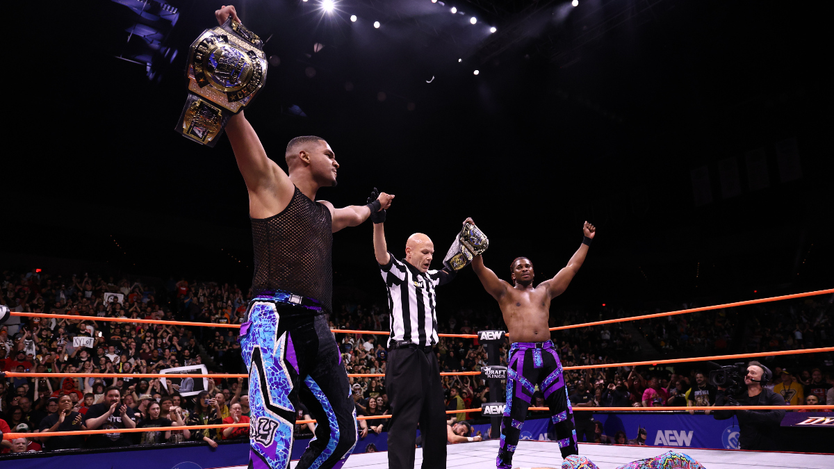 Private Party Win AEW World Tag Team Titles On Fright Night Dynamite